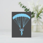suicide skydive postcard | Zazzle