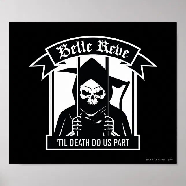 Suicide Squad | Belle Reve Reaper Graphic Poster | Zazzle