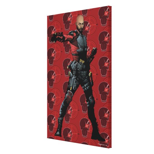 Suicide Squad | Deadshot Comic Book Art Canvas Print | Zazzle