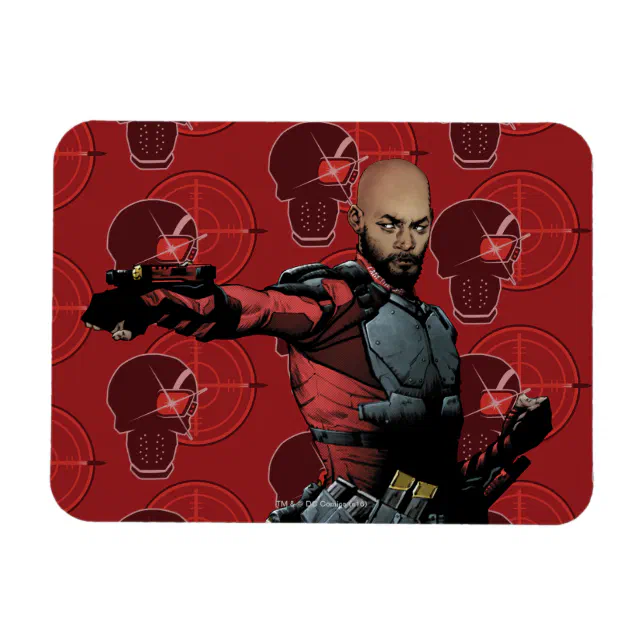 Suicide Squad | Deadshot Comic Book Art Magnet | Zazzle