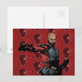 Suicide Squad | Deadshot Comic Book Art Postcard | Zazzle