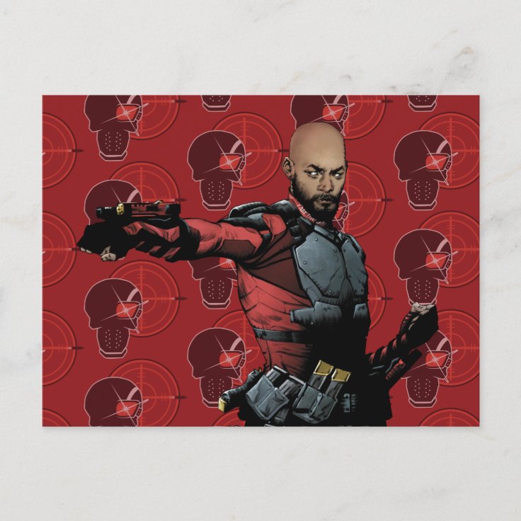 Suicide Squad | Deadshot Comic Book Art Postcard | Zazzle