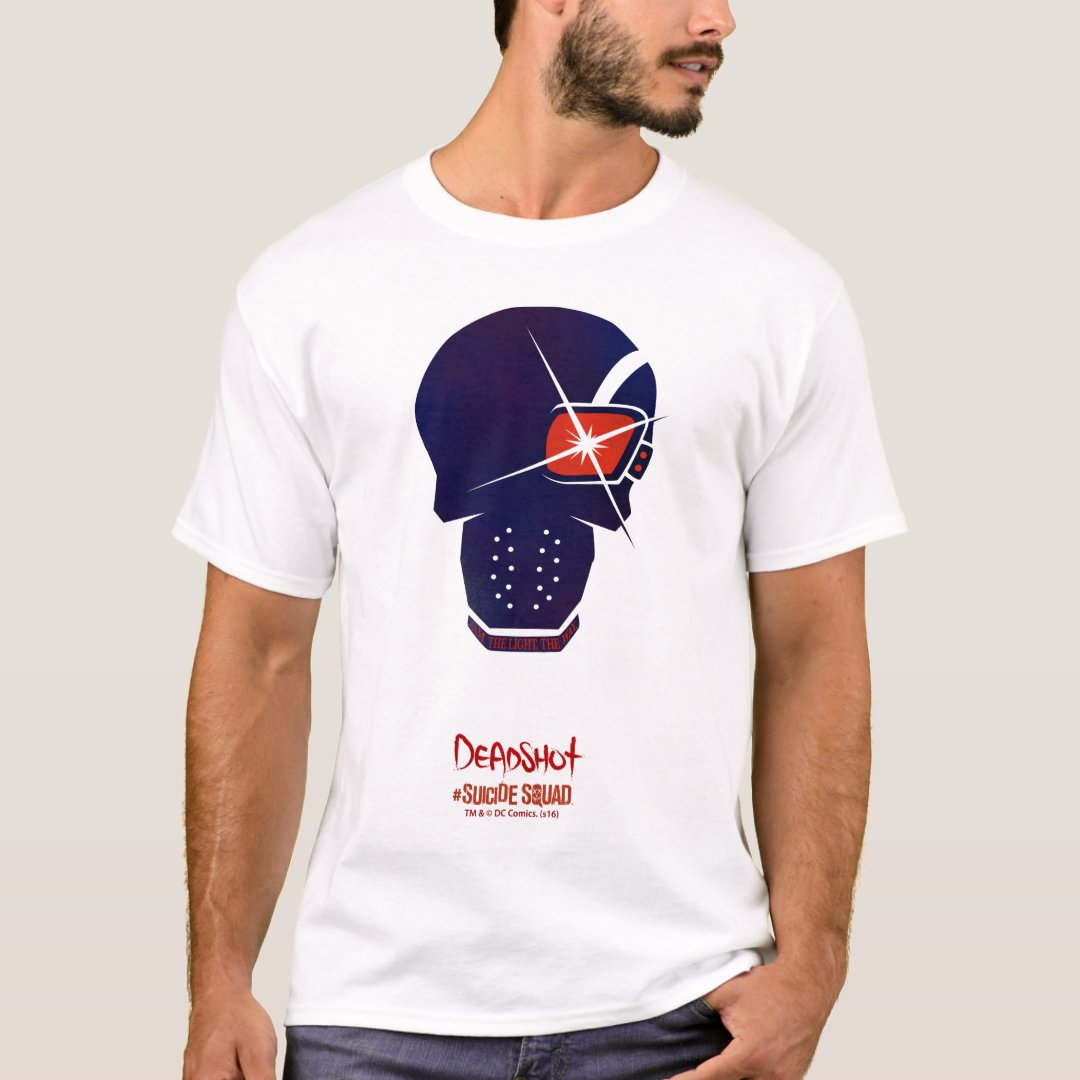 Suicide Squad | Deadshot Head Icon T-Shirt | Zazzle