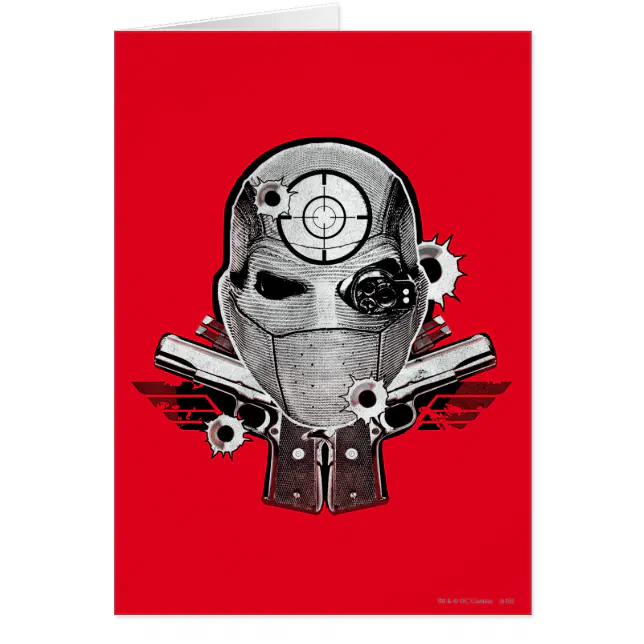 Suicide Squad | Deadshot Mask & Guns Tattoo Art | Zazzle