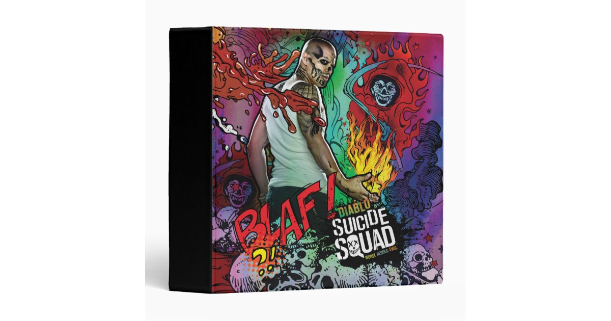 Suicide Squad | Diablo Character Graffiti Binder | Zazzle