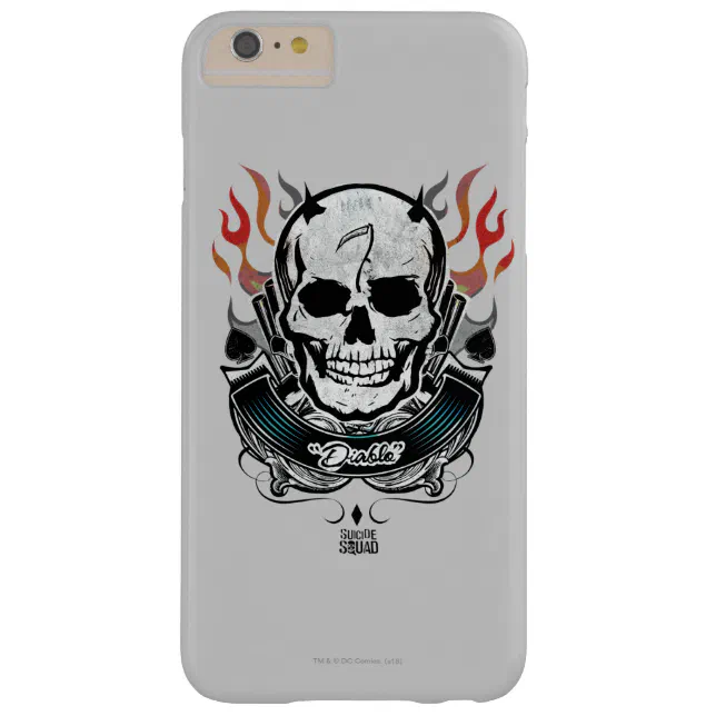 Suicide Squad | Diablo Skull & Flames Tattoo Art Case-Mate iPhone Case ...