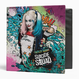 Suicide Squad | Harley Quinn Character Graffiti Binder | Zazzle