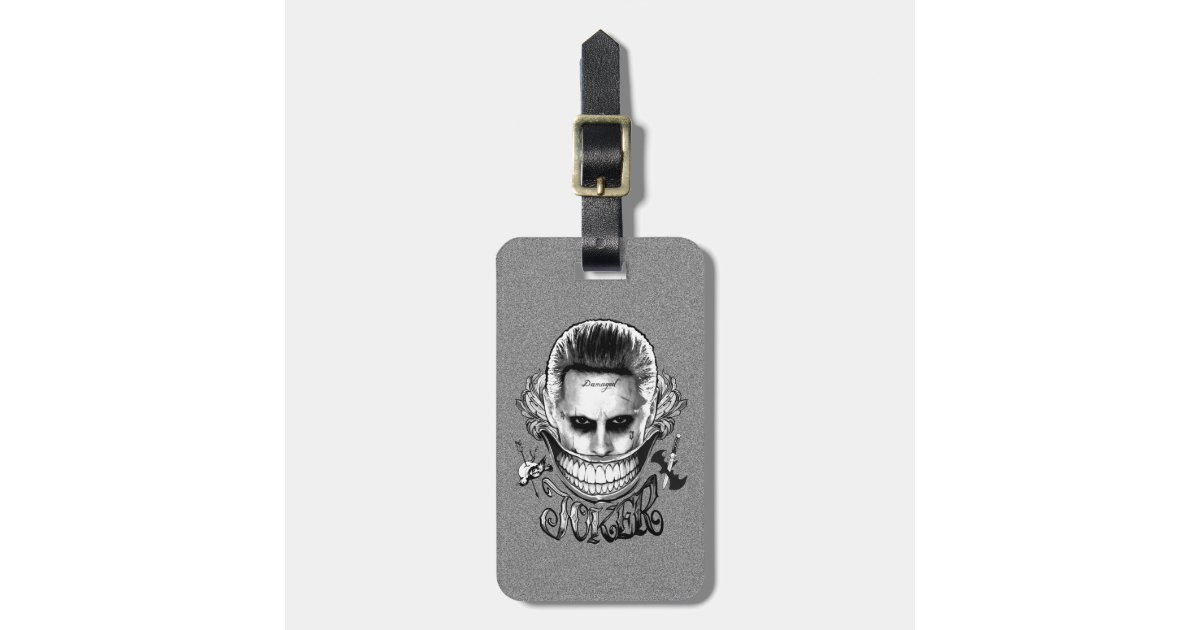 Suicide Squad | Joker Smile Luggage Tag | Zazzle