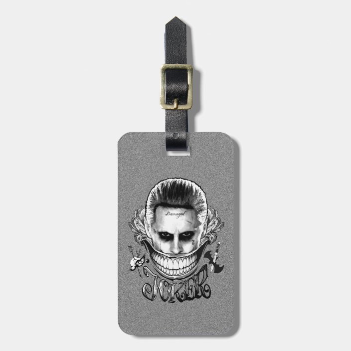 Suicide Squad | Joker Smile Luggage Tag | Zazzle.com