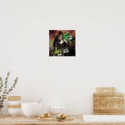 Suicide Squad | Killer Croc Character Graffiti Poster | Zazzle