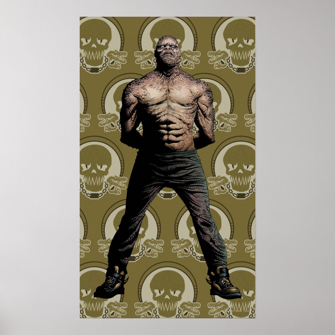 Suicide Squad | Killer Croc Comic Book Art Poster | Zazzle