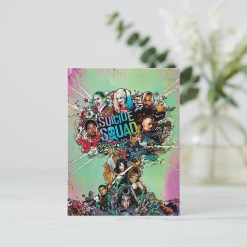 Suicide Squad | Mushroom Cloud Explosion Postcard | Zazzle