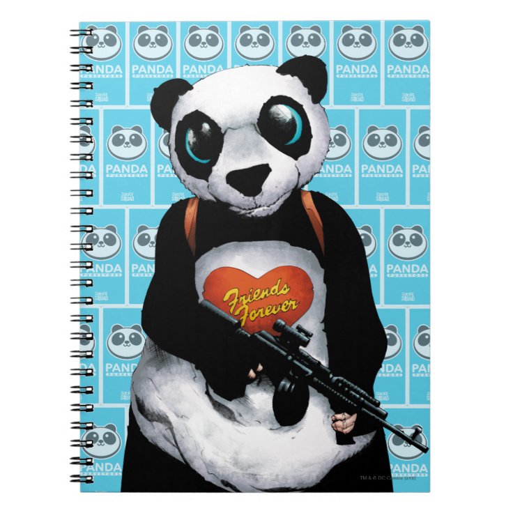 Suicide Squad | Panda Notebook | Zazzle