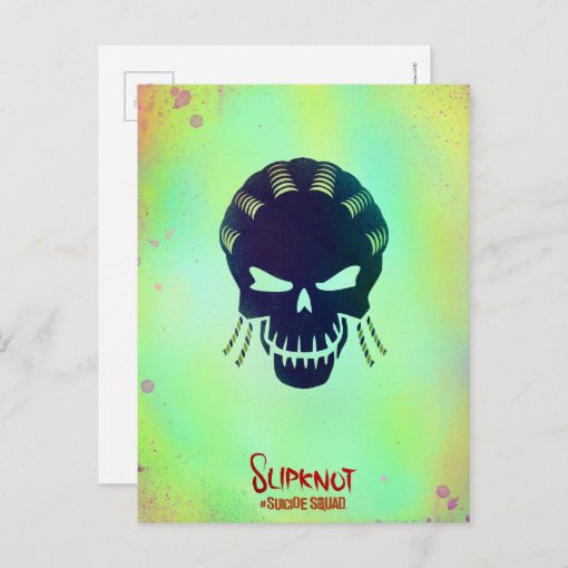 Suicide Squad | Slipknot Head Icon Postcard | Zazzle