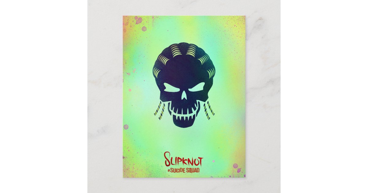 Suicide Squad | Slipknot Head Icon Postcard | Zazzle