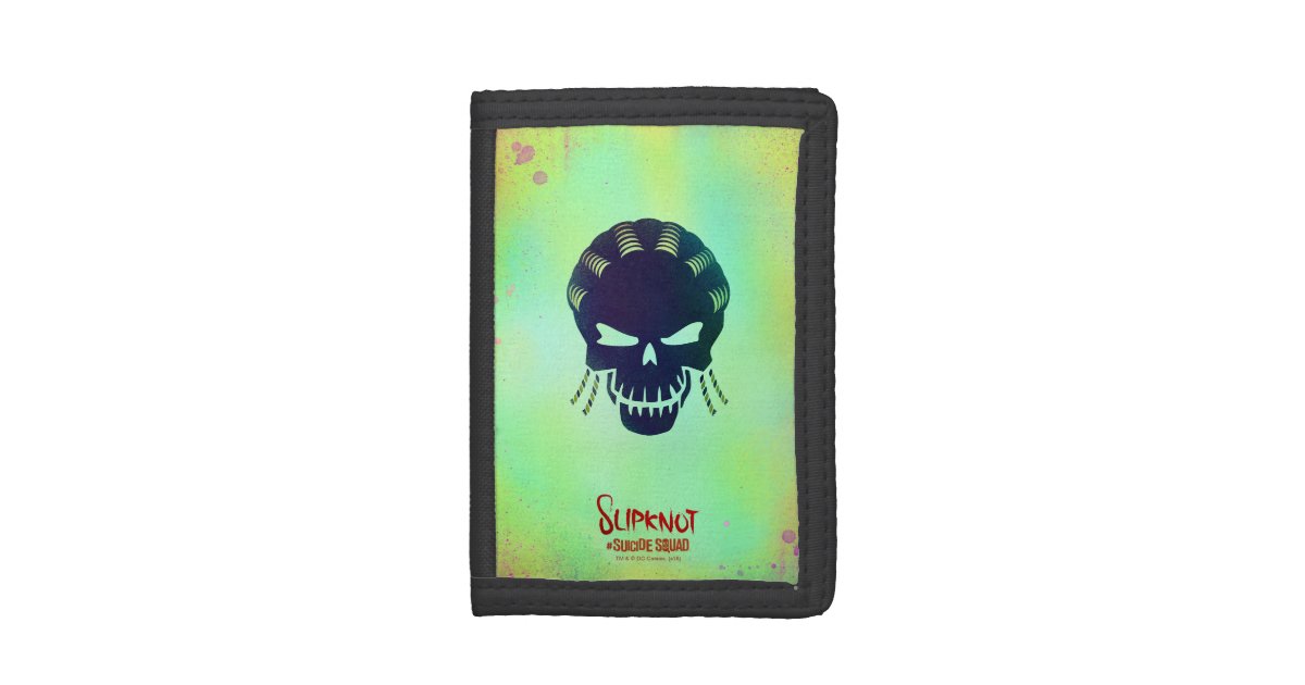 Suicide Squad | Slipknot Head Icon Tri-fold Wallet | Zazzle