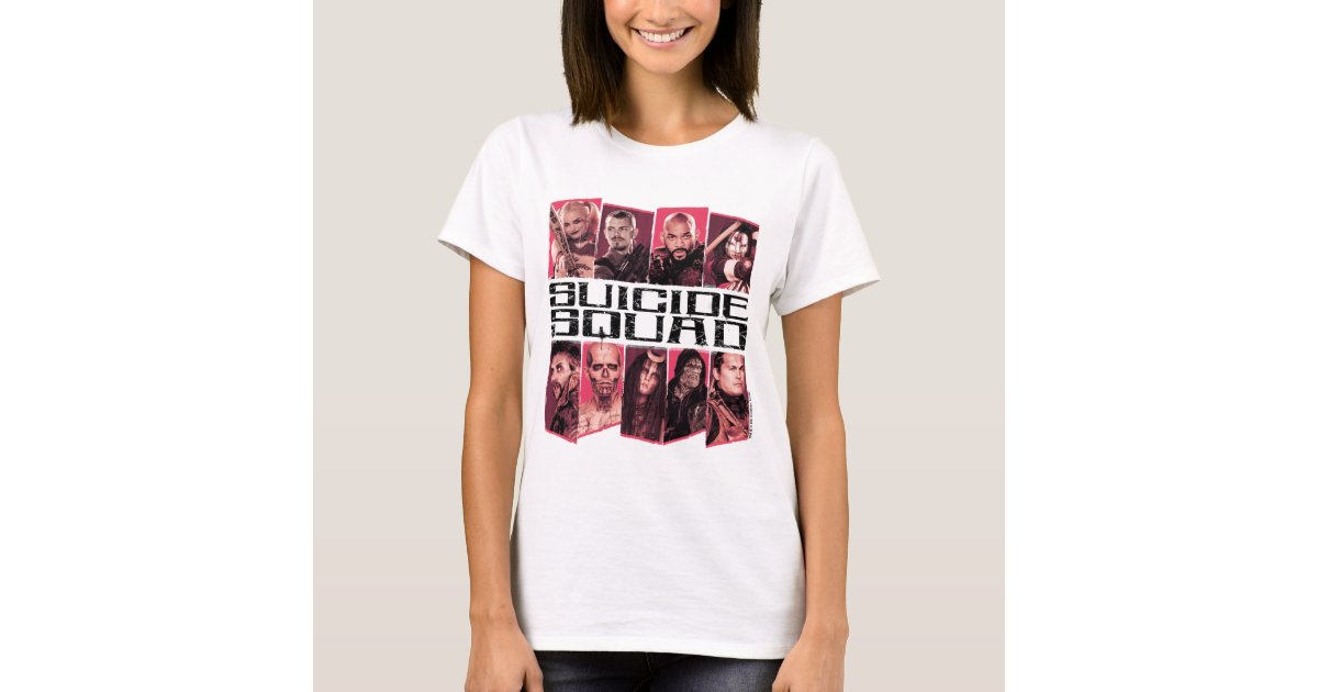 Suicide Squad | Task Force X Group Emblem T-Shirt | Zazzle