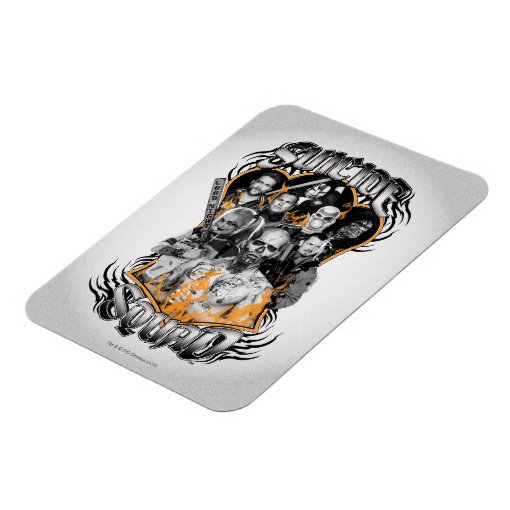 Suicide Squad | Task Force X Tribal Tattoo Magnet | Zazzle