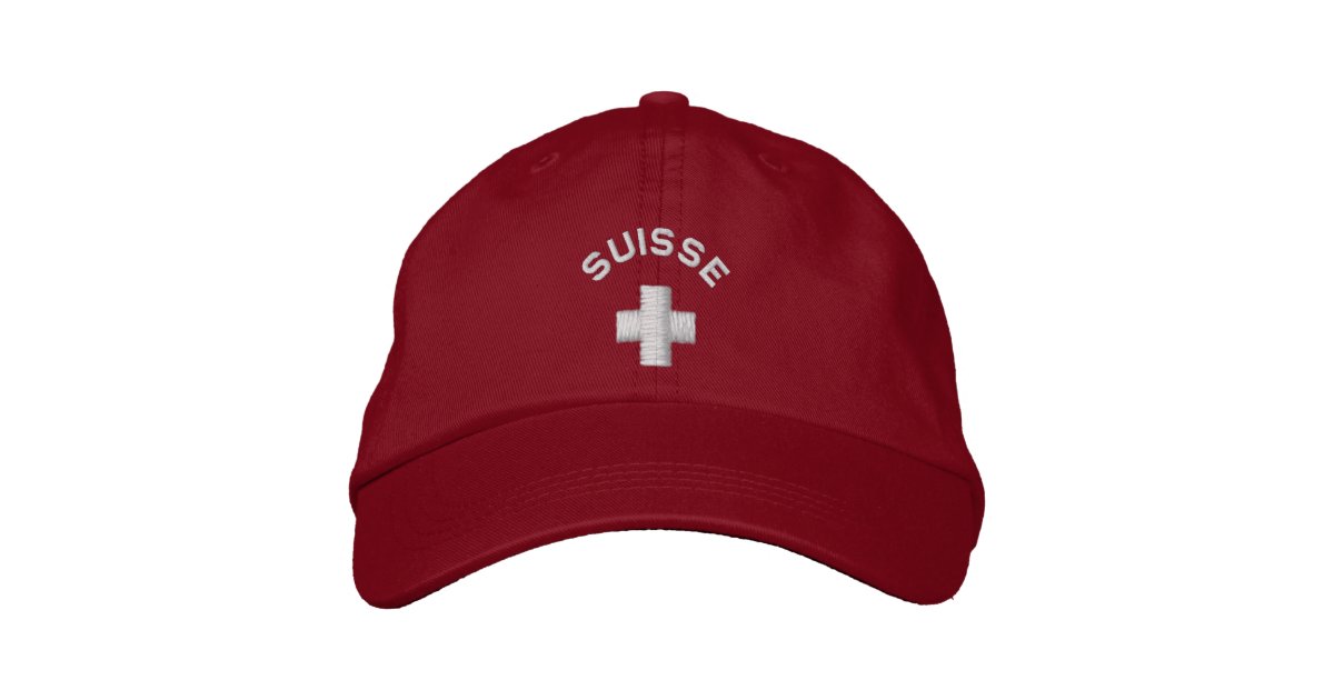 Suisse Cap - Switzerland Hat | Zazzle
