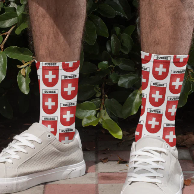Suisse Coat of Arms - Switzerland Coat of Arms Socks | Zazzle