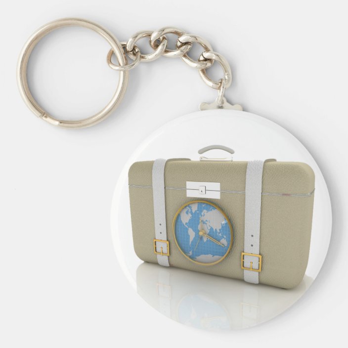 Suitcase For Travel Keychain | Zazzle.com