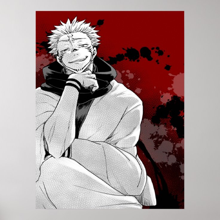 SUKUNA JUJUTSU KAISEN POSTER | Zazzle