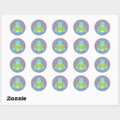 Sulley 2 classic round sticker | Zazzle