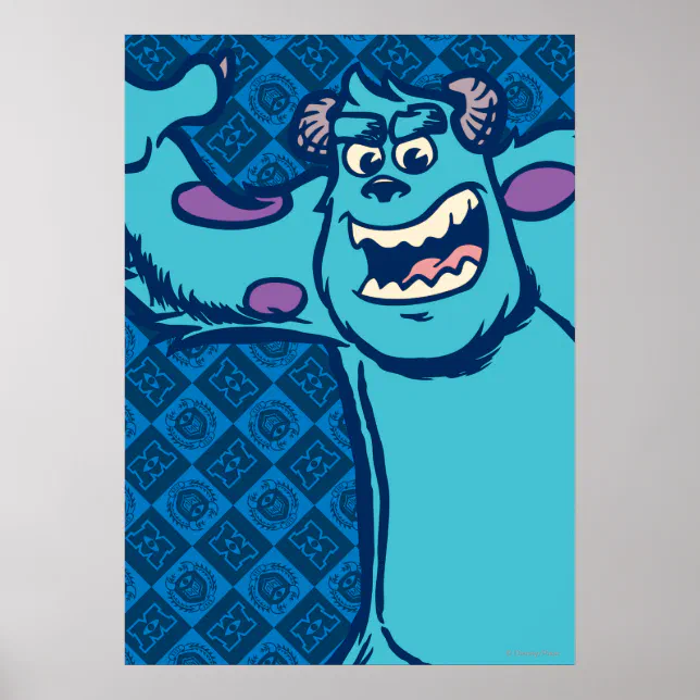 Sulley 4 poster | Zazzle