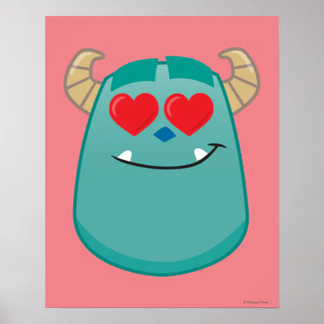 Sulley Emoji Poster | Zazzle
