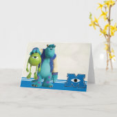 Sulley Holding Mike Card | Zazzle