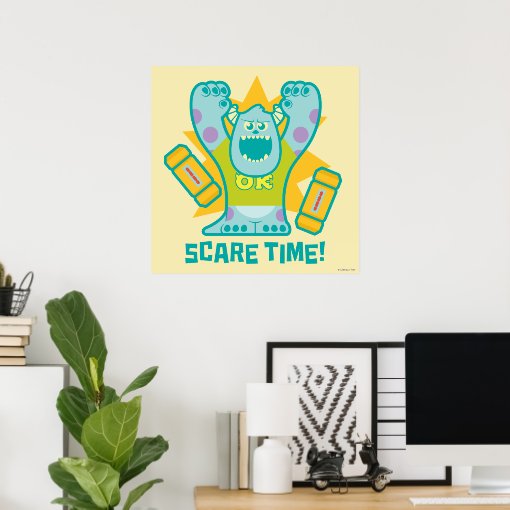 Sulley Scare Time Poster | Zazzle