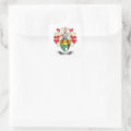 Sullivan Coat of Arms Square Sticker | Zazzle