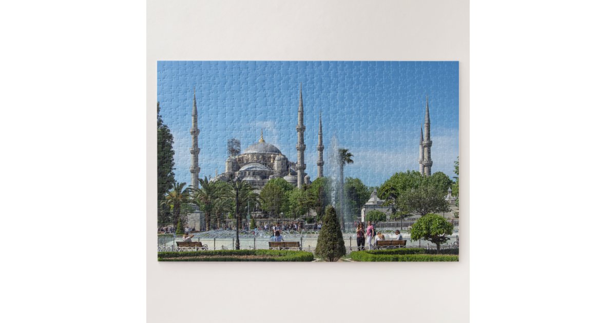 Sultan Ahmed Mosque. Jigsaw Puzzle | Zazzle
