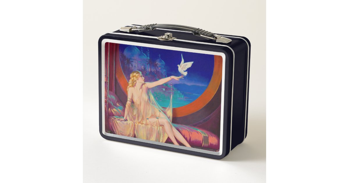 Sultana the Arabian Sultan's Concubine 1925 Metal Lunch Box | Zazzle