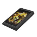 Sumatran Tiger Wild Tiger Wildlife Art Trifold Wallet | Zazzle