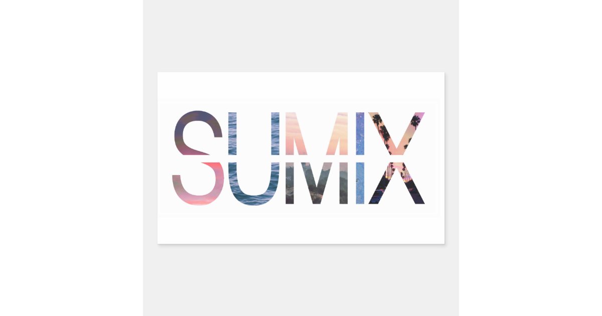 Sumix Logo Sticker | Zazzle