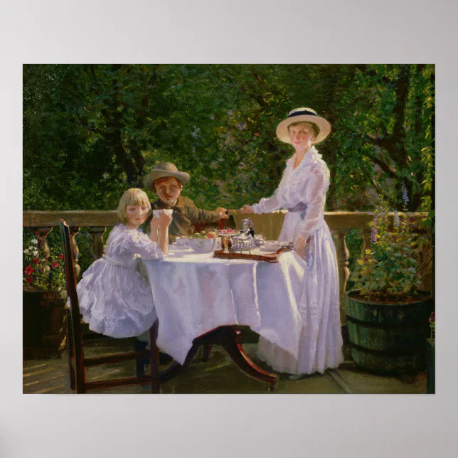 Summer Afternoon Tea Poster | Zazzle