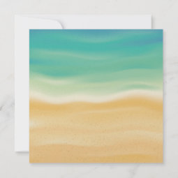 Summer Beach background party invitation | Zazzle