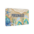 Summer Beach Custom License Plate | Zazzle