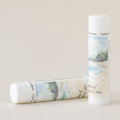 Summer Beach Watercolor Coastal Wedding Favor Lip Balm | Zazzle