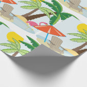 Summer Beach Wrapping Paper | Zazzle