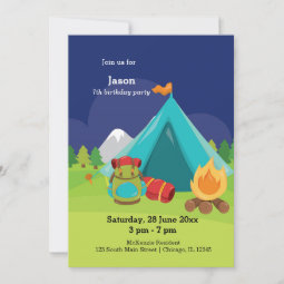 Summer Camp Invitation | Zazzle