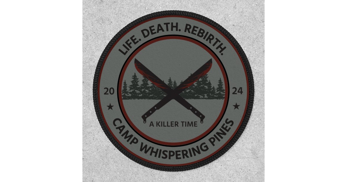 Summer Camp Patch | Zazzle