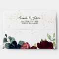 Summer Celebration Wedding Invitation Envelope | Zazzle