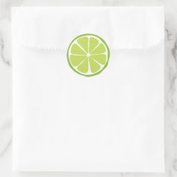Summer Citrus Lime Stickers | Zazzle