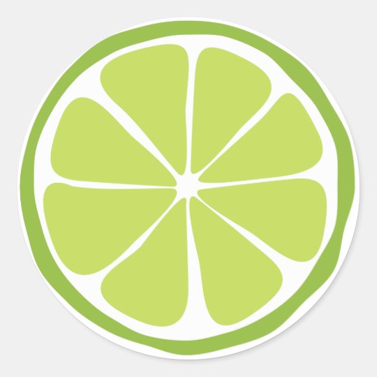 Summer Citrus Lime Stickers | Zazzle.com