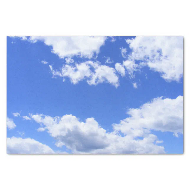 Summer Clouds Tissue Paper | Zazzle