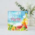 Summer Cocktail Mixer Party Invitation | Zazzle