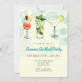Summer Cocktail party Invitations | Zazzle