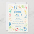Summer Doodle Party Invitation | Zazzle